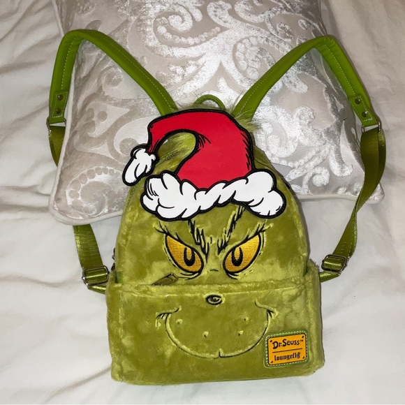 Loungefly | Bags | Loungefly Dr Seuss The Grinch Cosplay Mini Backpack ...